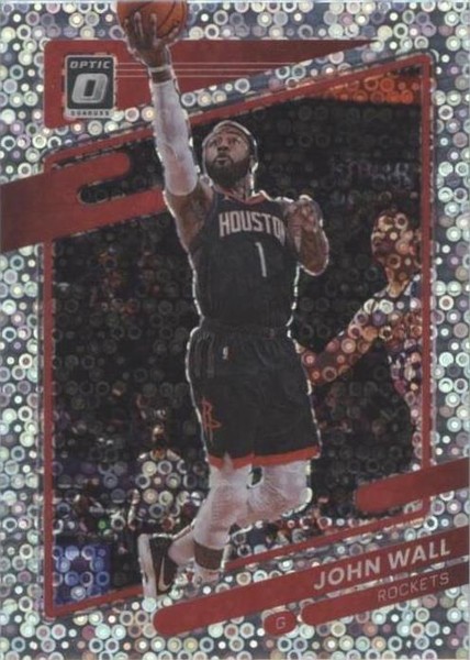 2021-22 Panini Donruss Optic - Holo Fast Break Prizm #117 John Wall for ...