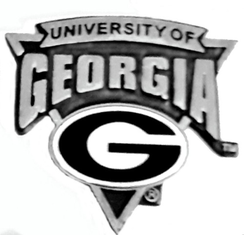 Georgia Bulldogs Pins University of Georgia Pins UGA Pewter Triangle ...