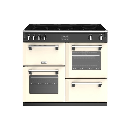 Stoves Richmond S1000Ei 100cm Electric Induction Range Cooker - Cream ...