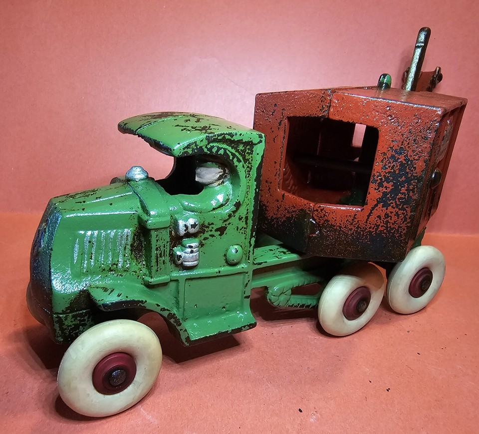 Hubley Cast Iron General Digger Shovel Truck Tractor Vintage Hubley ...