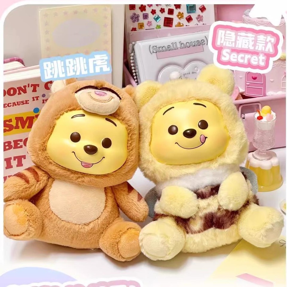 [FULL SET OF 9] MINISO WINNIE THE POOH NAUGHTY PARTY PLUSHBLIND BOX ART ...