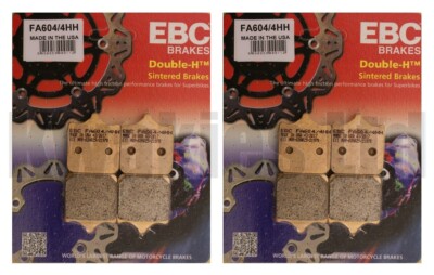 EBC Sintered HH Front Brake Pads FA604/4HH for BMW S1000R K47 2013-2020 ...