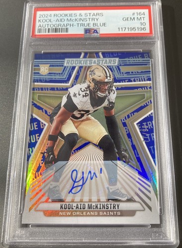 2024 Rookies & Stars Kool-Aid McKinstry Signatures True Blue /99 Auto ...