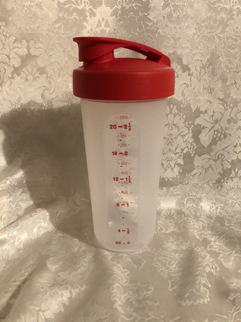 Tupperware Quick Shake Blender Mixer Smoothie Protein Salad Dressing ...
