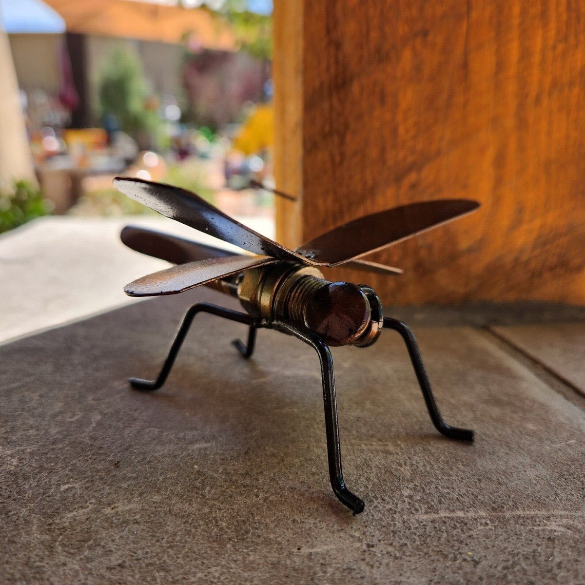 Welded Dragonfly I AM AN ARTIST | Steel Mig And Tig Welded Dragonfly,