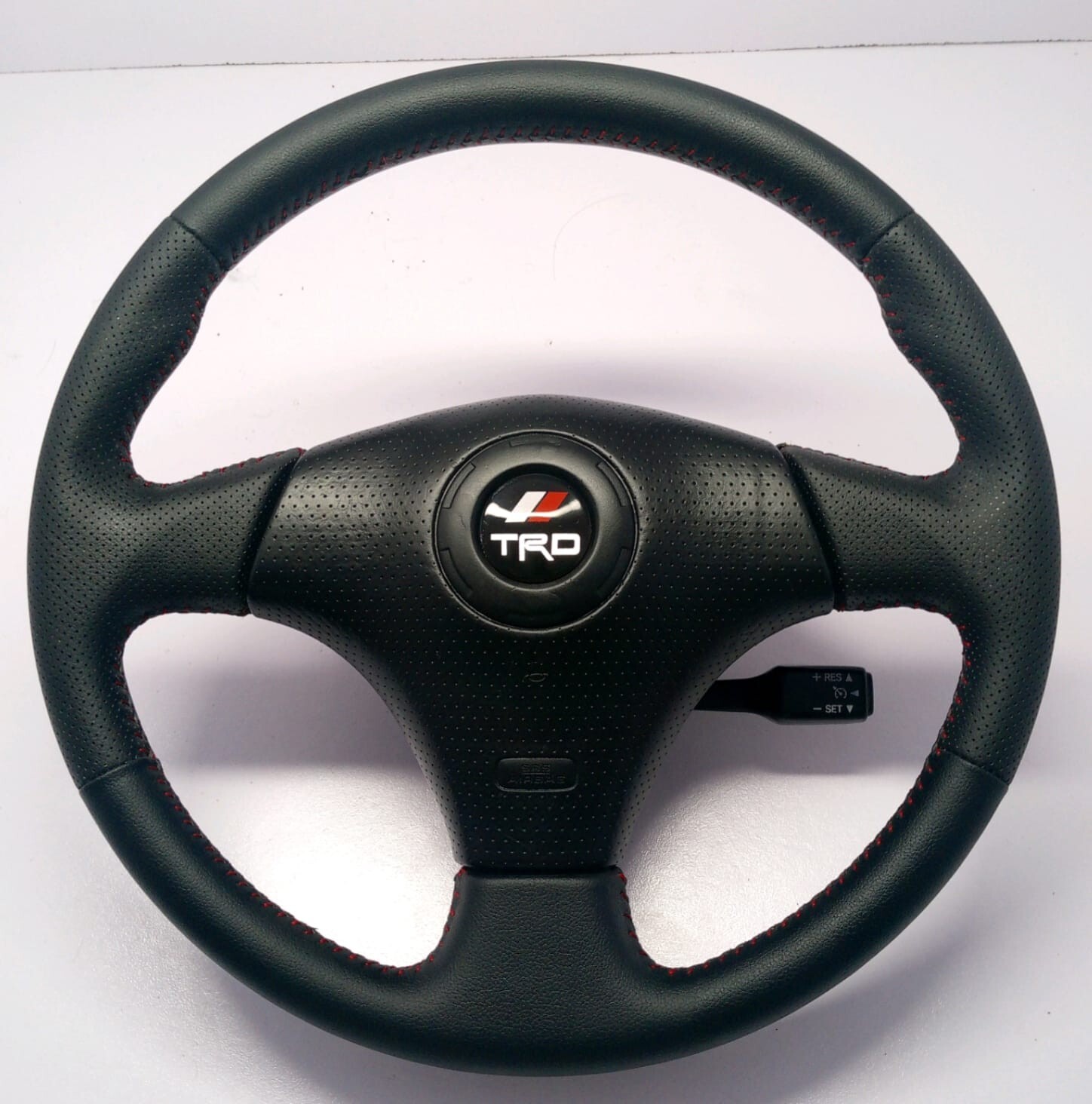 TRD Custom leather Steering Wheel for TOYOTA CELICA, MR2 SPYDER, Supra ...
