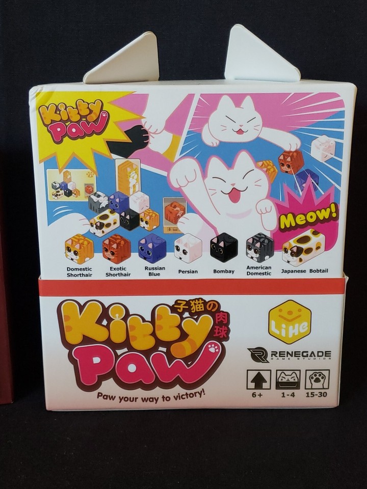 Exploding Kittens Kitty Paw Card Game Lot Renegade Matching Cats ...