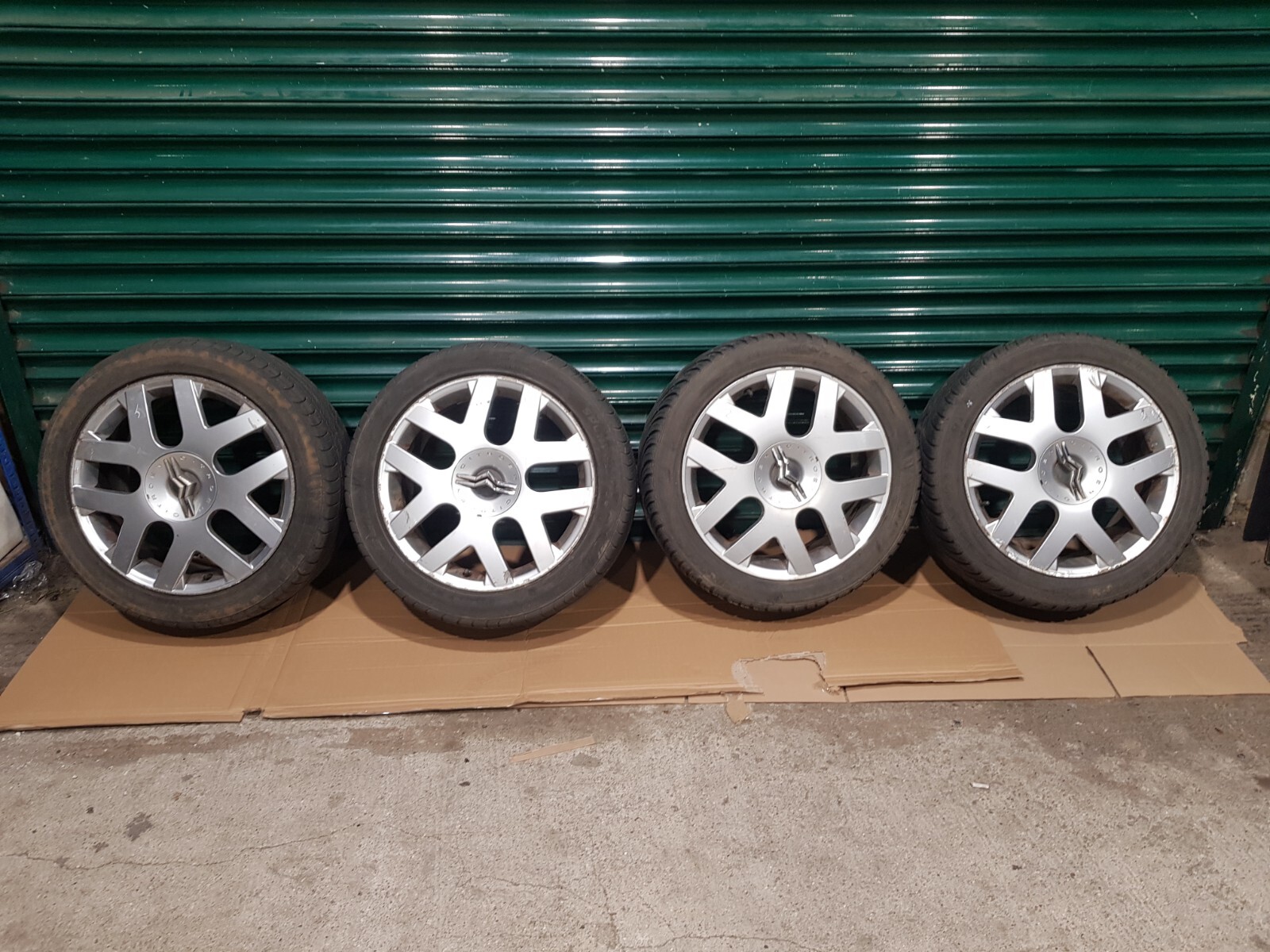 Citroen C5 C6 18" inch Alloy Wheels With Tyres Exclusive 245 45 R18 ...