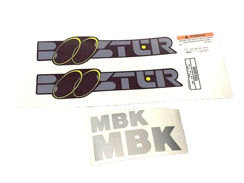 Mbk Booster 1Ère Série Kit D'Adhésifs Stickers Autocollants Marron Gris ...