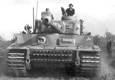 WW2 WWII Photo German Tiger I Tank in Action Pzkpfw. VI World War Two ...