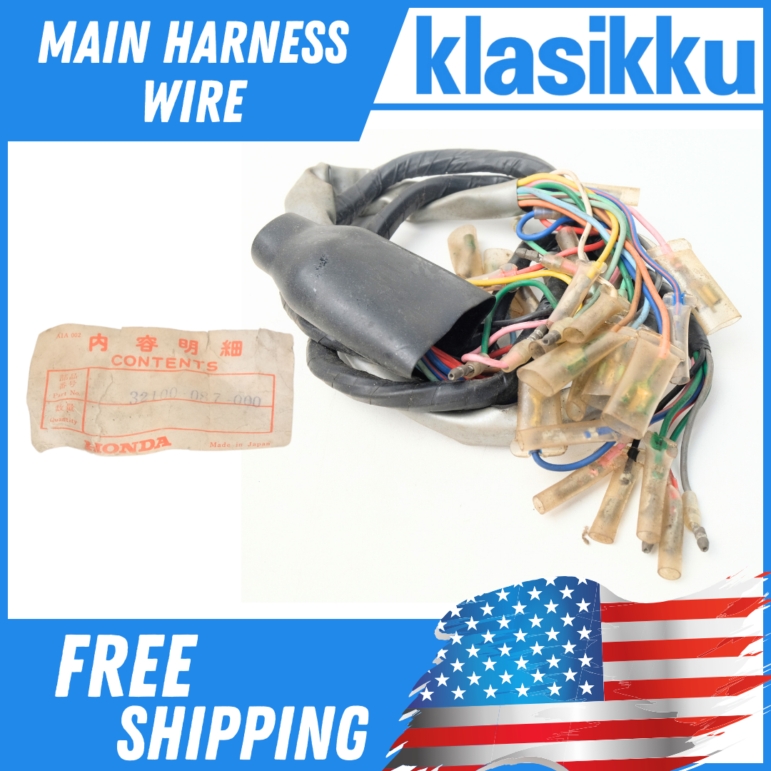 HONDA C70 C90 MAIN WIRE HARNESS NOS GENUINE Japan 32100-087-000 | eBay