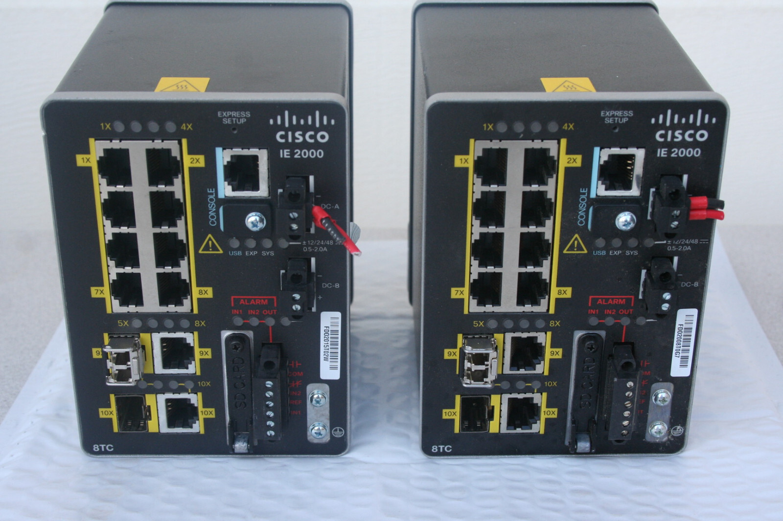 Lot of 2 CISCO IE 2000 8TC | eBay