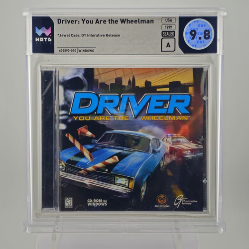 Driver: You Are the Wheelman, WATA 9.8 A/~VGA 95 GOLD 742725181502| eBay