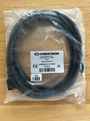 Crestron CBL-HD-DVI-12 Certified HDMI® to DVI Interface Cable, 12 ft | eBay