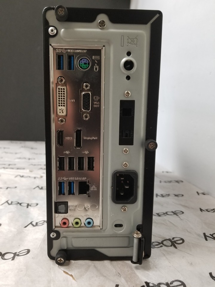 Custom Antec Mini ITX Desktop Computer i5-4690 ASUS Mother board 8GB ...