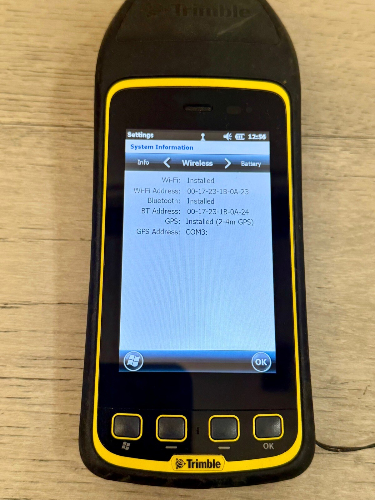 Trimble Juno T41/5 5 Series GPS Data Collector Rugged Handheld With GPS ...