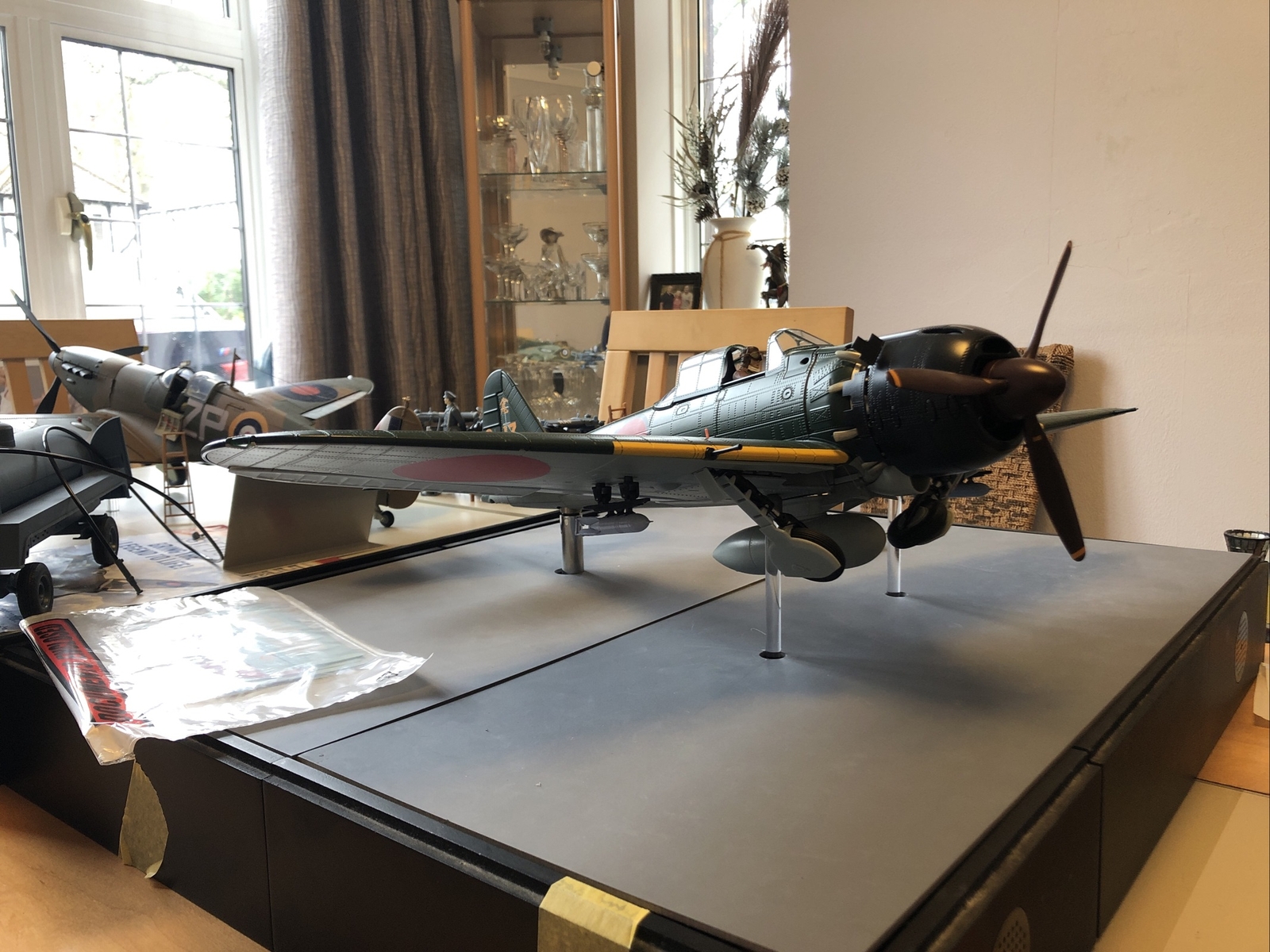 Agora Hachette DeAgostini 1/18 A6-M Zero Fighter Aircraft Built | eBay