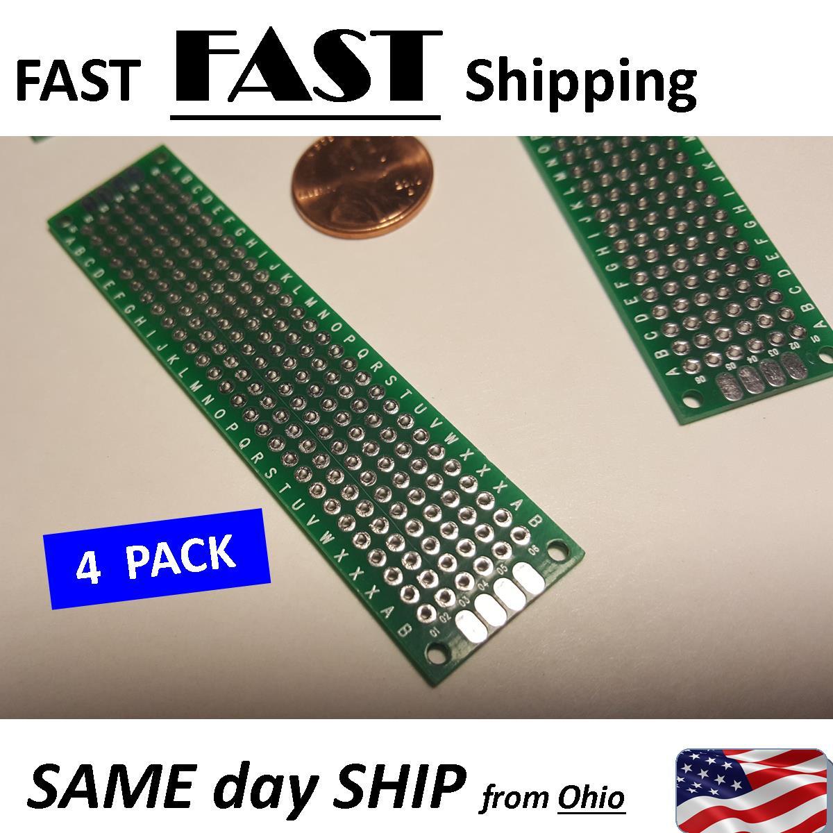 4 PACK -- solder type breadboard - blank circuit board BB - 4x | eBay