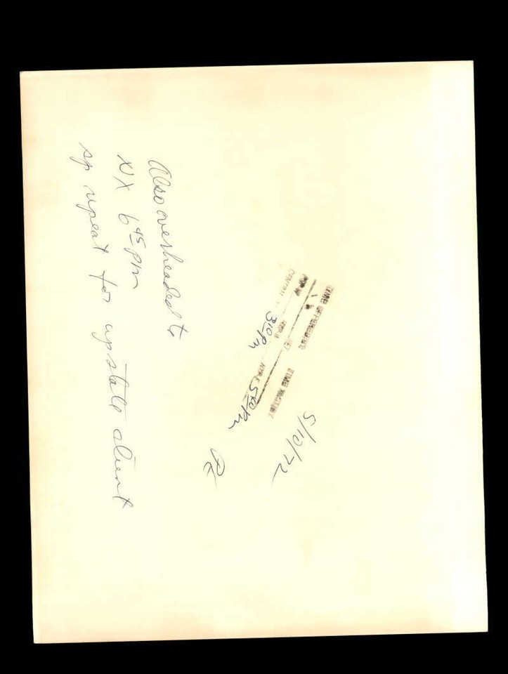 Tim Timmerman Signed 1972 8x10 Detroit Tigers Original Wire Photo ...