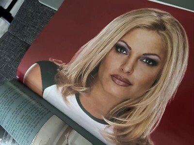 WWE Magazine June 2003 Brock Lesnar Cover and Trish Stratus Poster | eBay