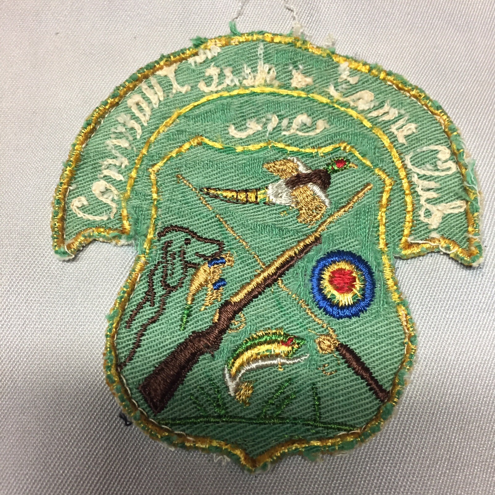 Vintage 1967 Skeet Patches Vest Club Hunting Winchest… - Gem