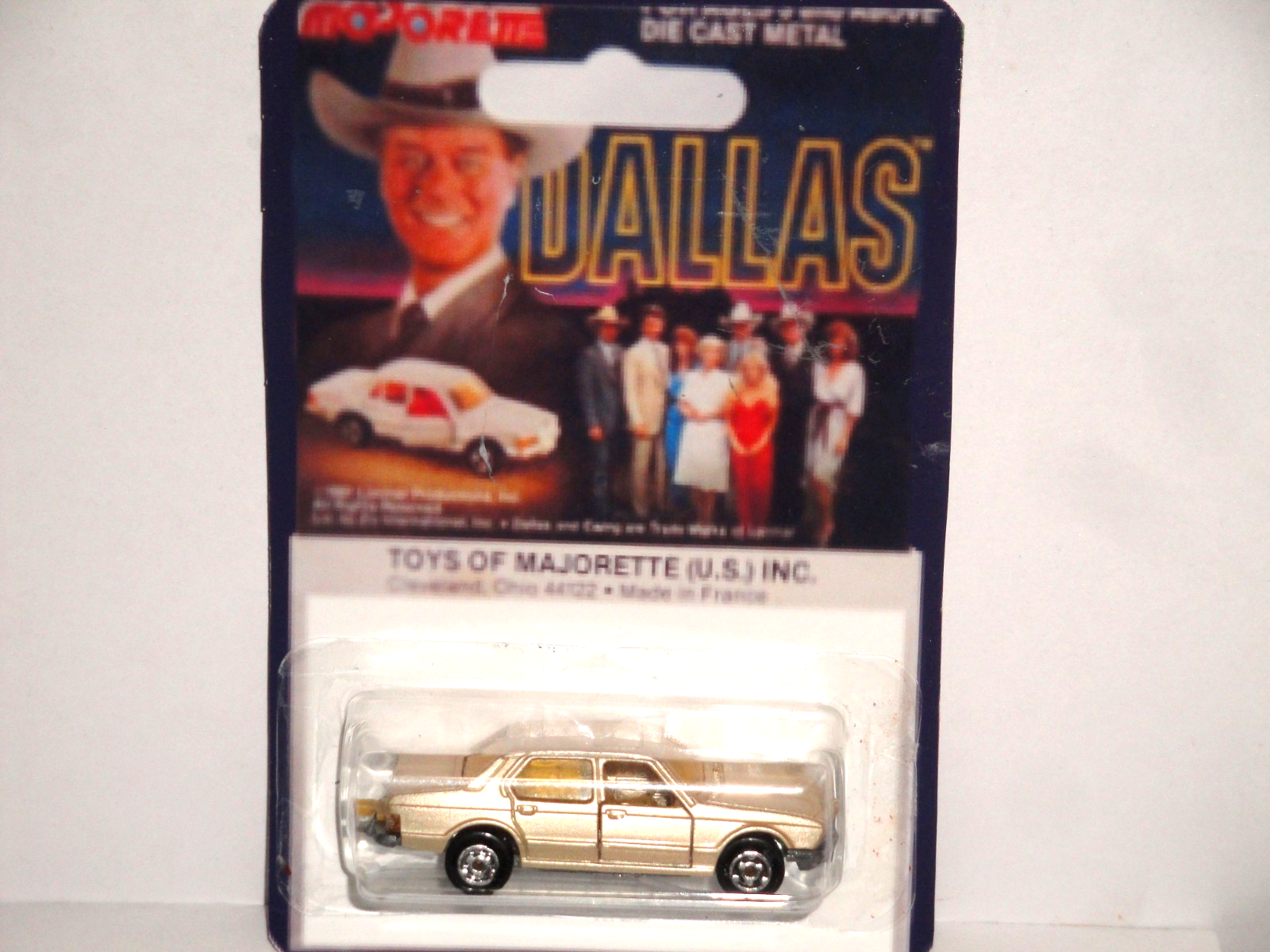 Vintage Majorette BMW 733 DALLAS Custom / CUSTOM PAINT & CARD | eBay