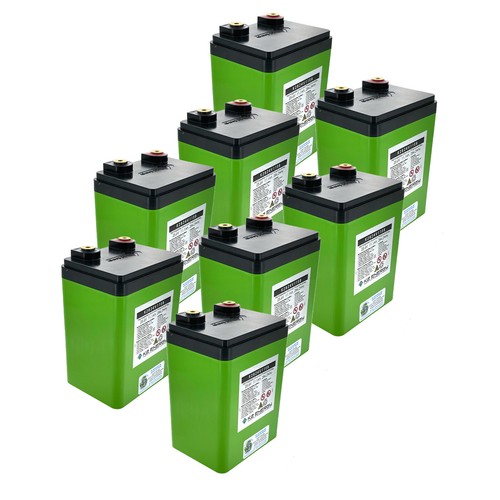 8pc K2 Energy 24V 11Ah K2B24V11EB Lithium Iron Phosphate Battery with ...