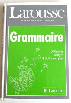 Larousse Grammaire: Larousse De La Grammaire de Collectif | eBay
