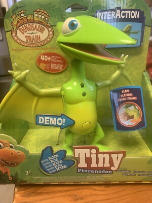 7" Talking Tiny Pteranodon Figures Dinosaur Train Interactive 2010 Dino ...