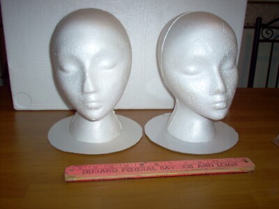 Partial-Body & Mannequin Parts - Styrofoam Childs Head