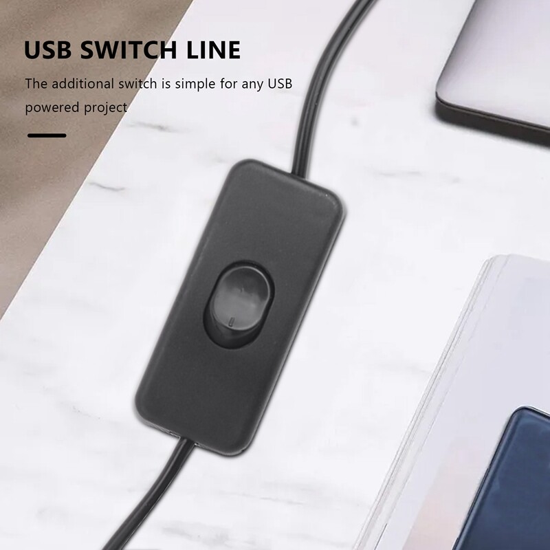 USB A Male to Female Extension Cable with Switch On / Off V2X15346 ...