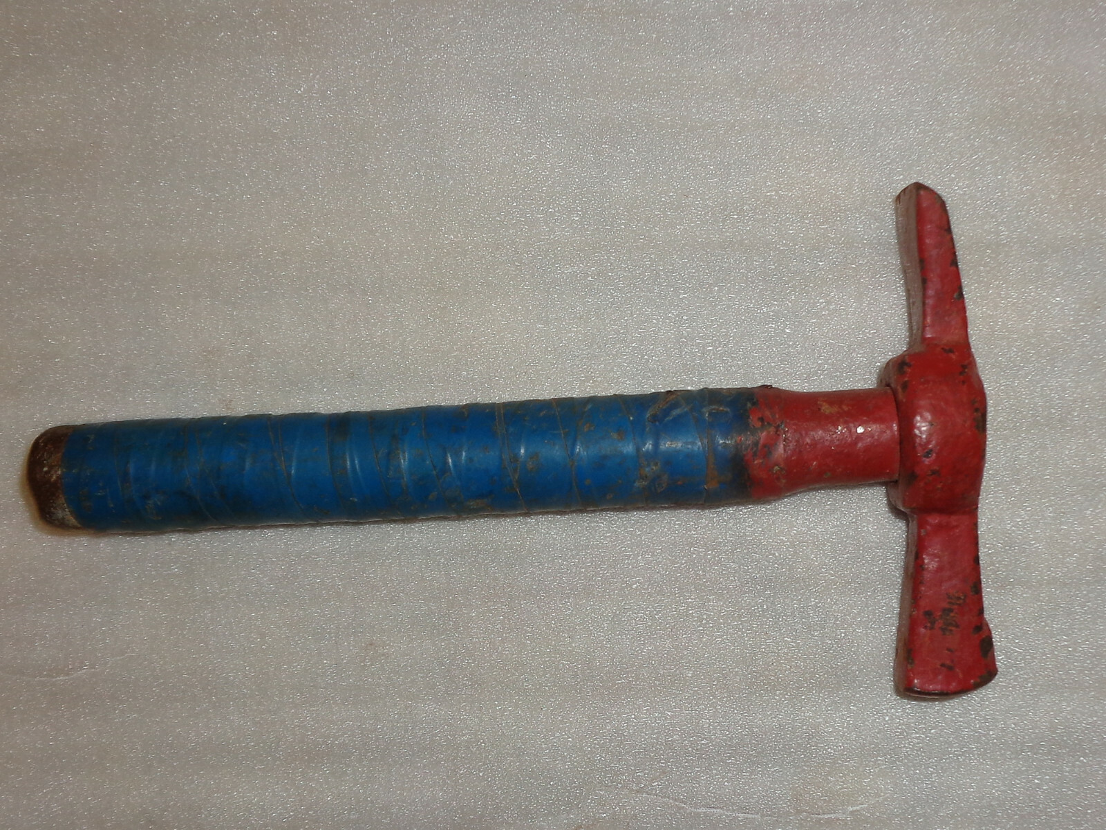 Red Soviet Pick Axe Hammer Mattock Hoe Grub Pickax Old Tool Vtg Iron ...