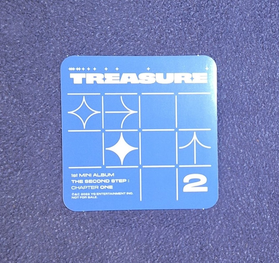 TREASURE 1st Mini Album THE SECOND STEP CHAPTER ONE Photobook BLUE Ver ...