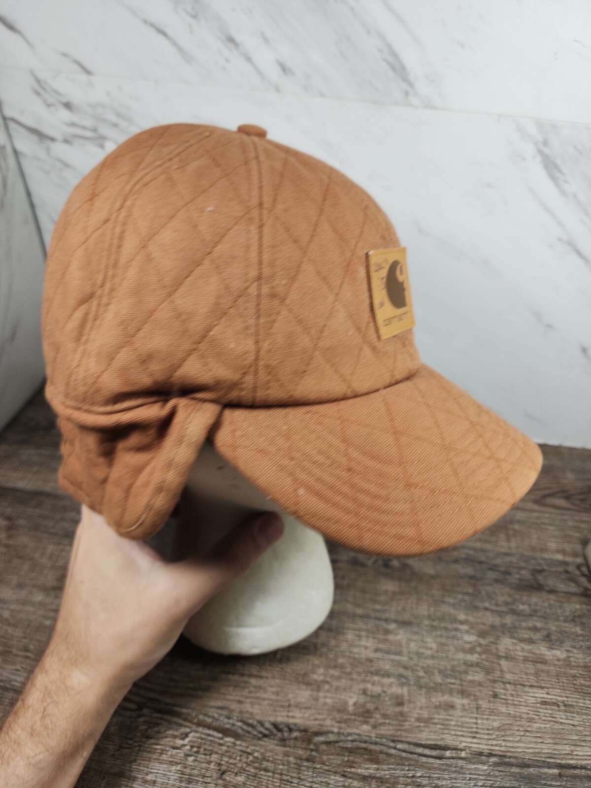 ☆Vintage☆ ~Carhartt Men's Gilliam Quilted Ear Flaps H… - Gem