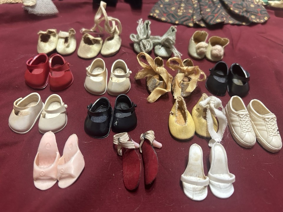 Vintage Vogue Ginny & Nancy Ann storybook Doll Lot – Clothes, Shoes ...