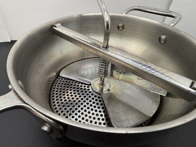 (332)All-Clad Stainless Steel Professional Food Mill Ricer | eBay