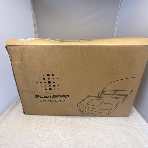 Ricoh Scansnap ix1600 Wireless or USB High-Speed Cloud Enabled Document ...