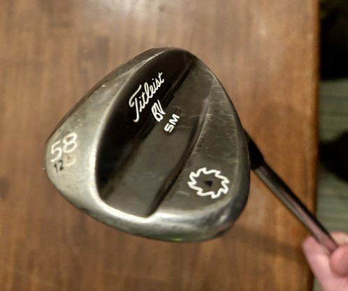 Titleist Vokey SM7 58* 58-12 D Grind Lob Wedge brushed Steel Wedge Flex RH | eBay