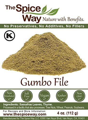 Gumbo File - ( 4 oz ) Made with premium ground Sassafras tree leaves | eBay