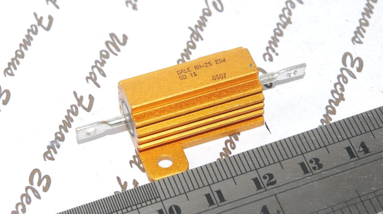 1pcs - DALE RH-25 5R 1% 25W Power Resistor | eBay