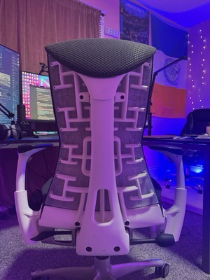 Herman Miller Embody Chair - Grey Fabric | eBay