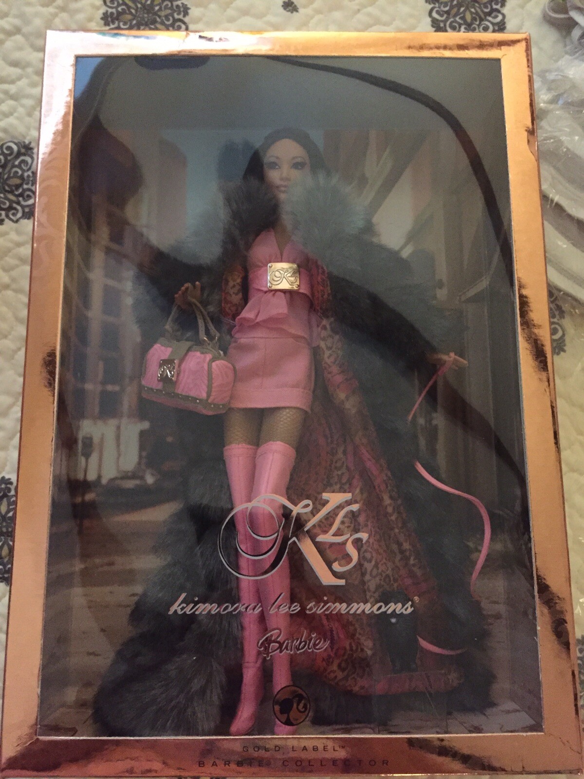 Kimora Lee Simmons Barbie Doll NIB Gold Label, wrapped never opened ...