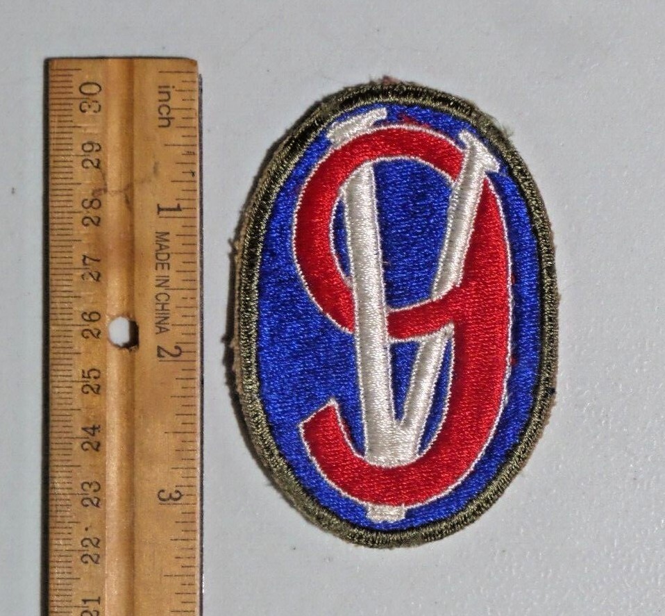 WWII U.S. Army Patch 95th Infantry Division Shoulder Sleeve Patch 9 ...