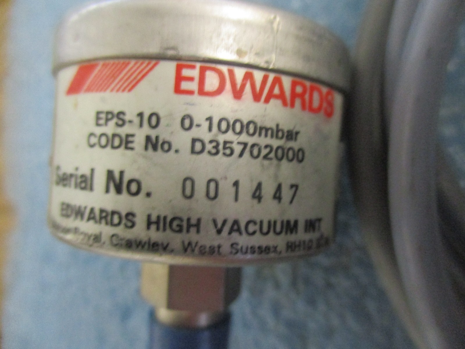 Edwards Model D35702000 Pressure Transducer for sale online | eBay UK
