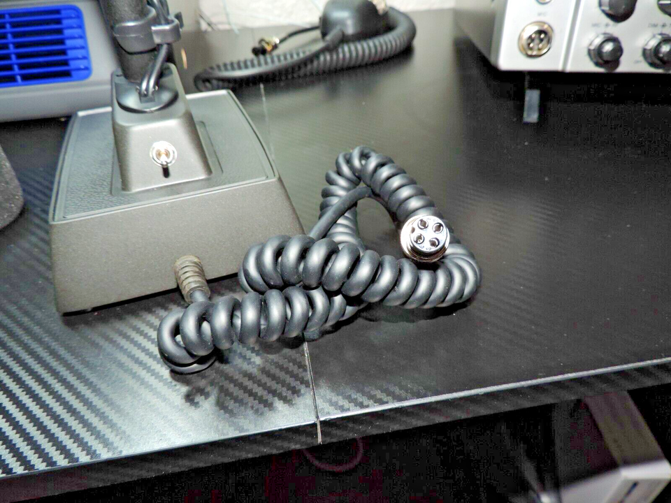 Custom Made Amplified CB Ham Radio Base station desk microphone with ...