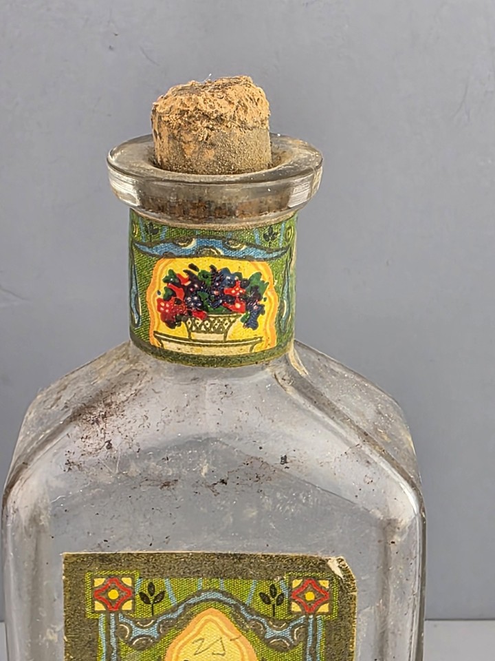 Antique Glass Paragon Rose Face Lotion Apothecary Bottle w/ Stopper | eBay