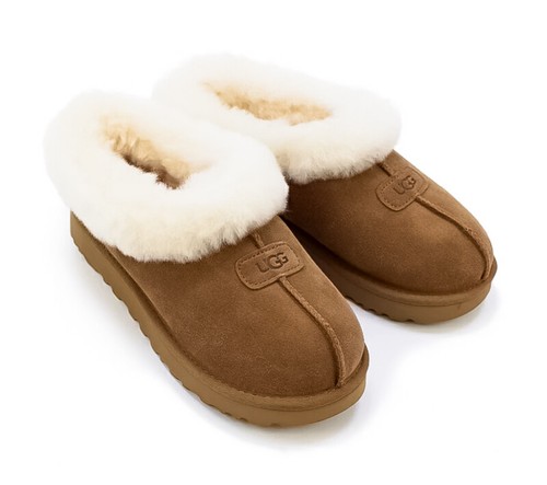 New in Box Women's Shoes UGG Brand Classic Comfy Tazzette Warm Slippers ...