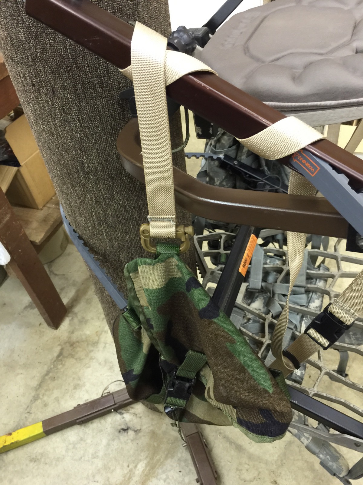 Tree Stand Stabilizer Straps(only)lone wolf,summit,api,big game,ol`man ...