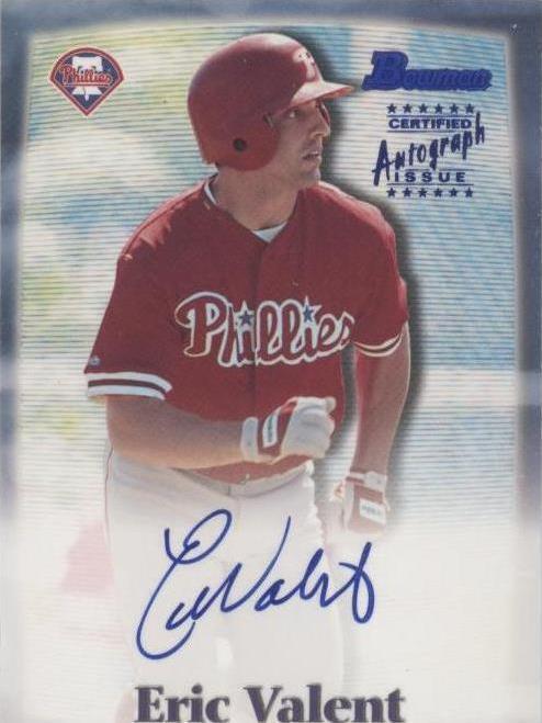 2000 Bowman - Autographs Eric Valent #EV (AU) for sale online | eBay