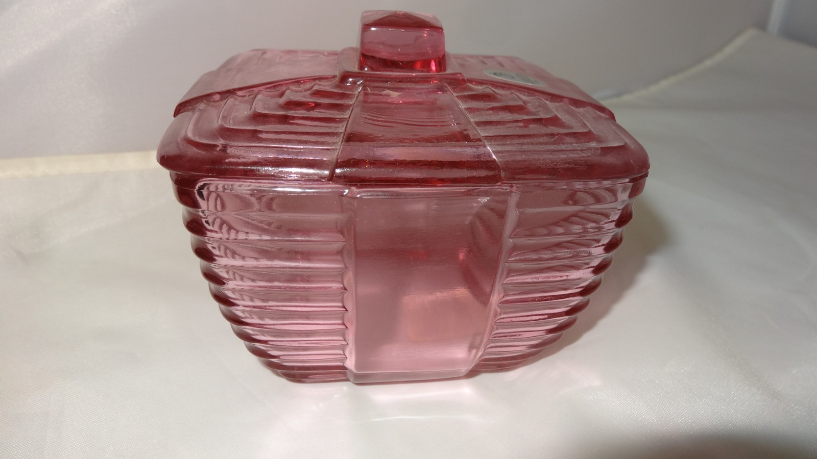 Fenton Art Glass Madras Pink Candy Trinket Box 5820PJ Original box | eBay